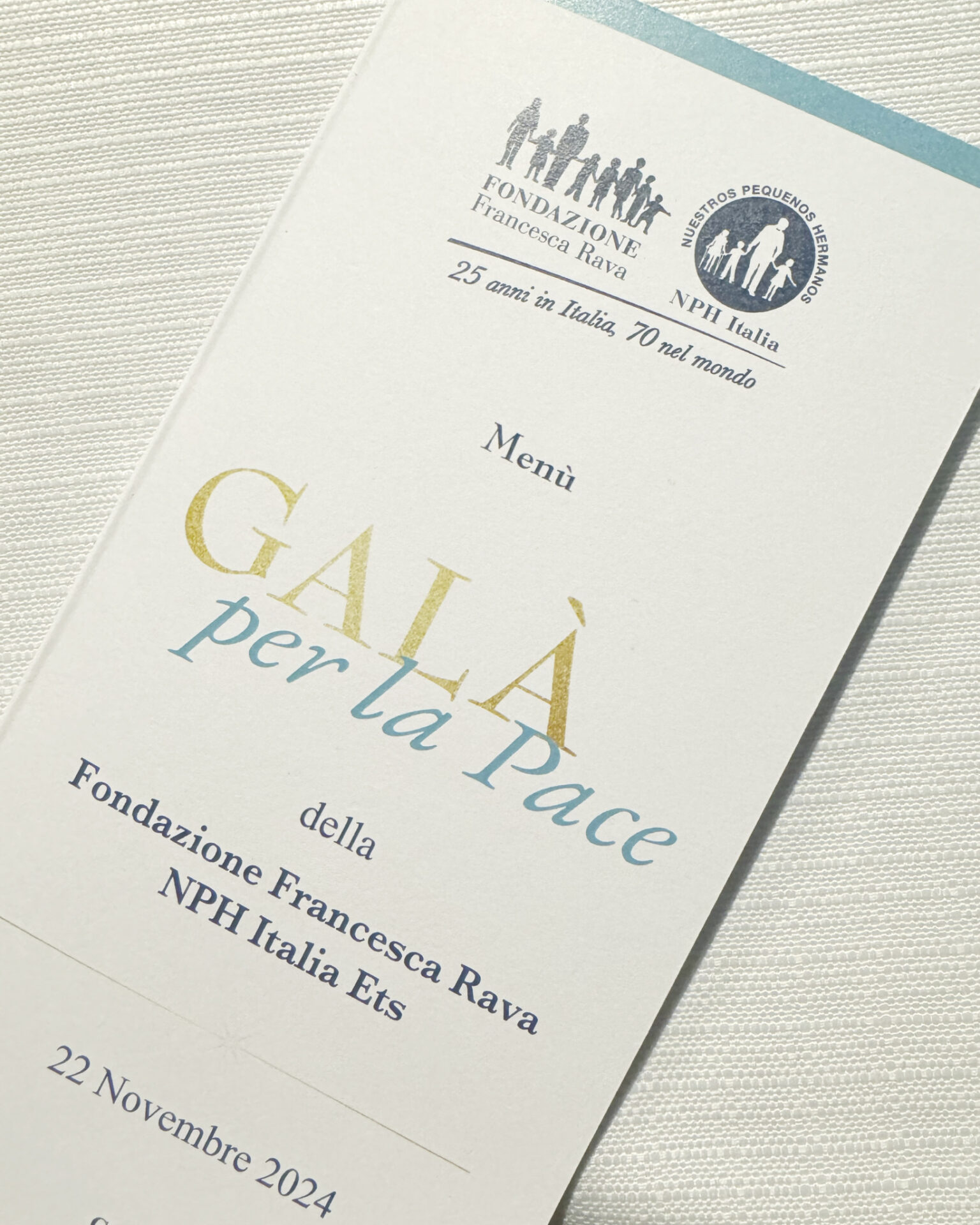 La solidarietà per costruire un futuro di pace: Aldo Coppola al Galà ...